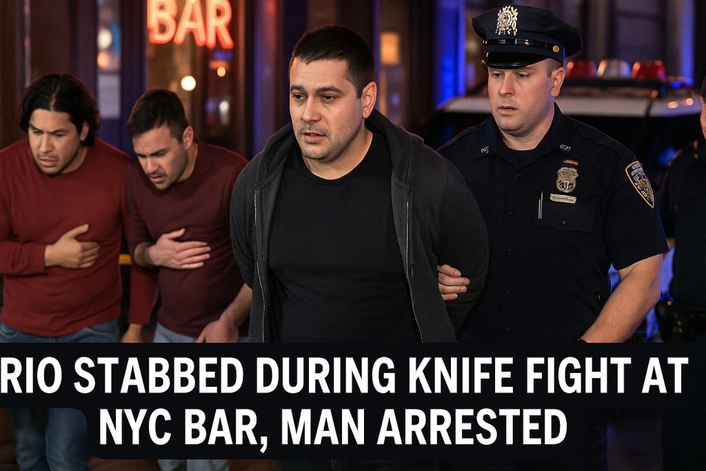 Trio Stabbed During Knife Fight at NYC Bar Man Arrested - NdovuLaw